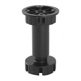 Adjustable plastic leg with quick fit 10 CM
