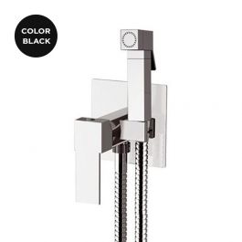 REMER - Qubika Built-in shut-off mixer set, matt black