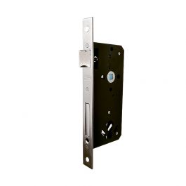 Mortise External Lock 85x45mm Without Cylinder, Nickel mat