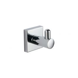 TYKER modern single robe hook, chrome
