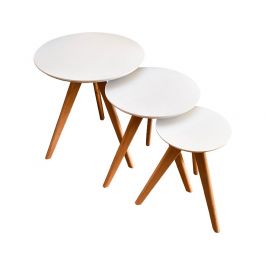3 SideTables White