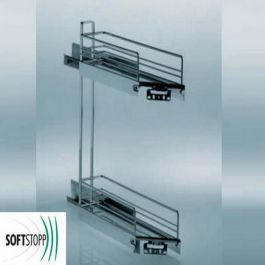 15 Em Base Unit Pull-Out,Diagonal 2-Tier