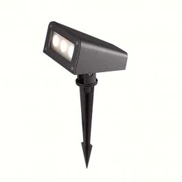 Rust Adjustable Led Garden Pin Light