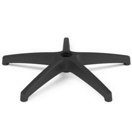Black Plastic Chair Star Base26Cm
