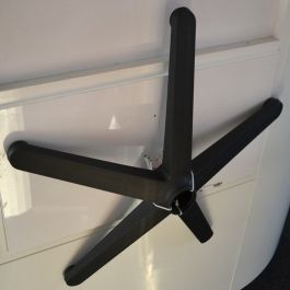 Black Plastic Chair Star Base
