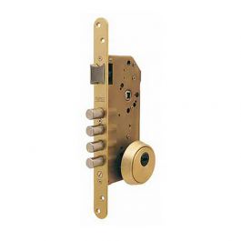 Matt Golden Single Point Mortise Lock