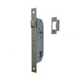 Silver Room Lock Without Cylinder