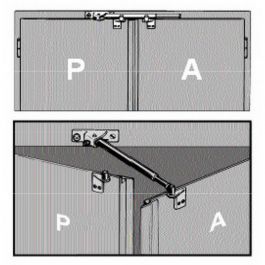 Door Closing Selector For Double Doors