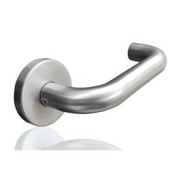 Sena Door Handle With Round Rosette