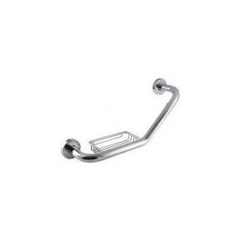 Stainless Steel Safety Grab Bar With Soap Dish