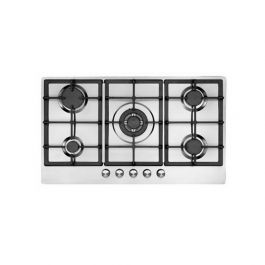 Built-In Inox Cooker 86 Cm, 5 Gas Burners