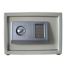 Gray Digital Safe With Digits And Keys