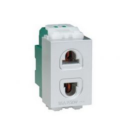 Silver Universal 2 Pins Socket