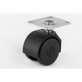 Double Pulley Screwed Wheel 40Mm