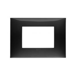 Neve Up,Cover Frame 3 modules, Black