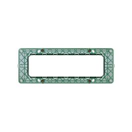 Plana 7-Module Mounting Frame For 7-Module Mounting Boxes