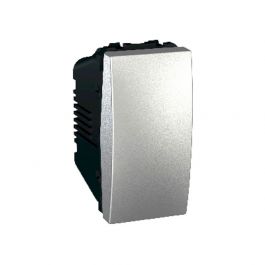 Rocker Switch - 1-Way - 16 Ax 250 Vac - 1 M - Aluminium