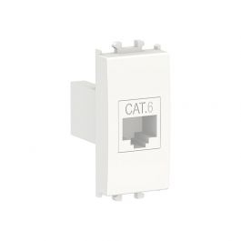 Easy Styl - 1 Module Data Socket Cat 6 - White