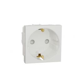New Unica - 1 German Socket-Outlet - 2P+E + Shutters - 16A 250V - Ip21 ...